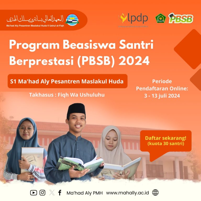 Ma’had Aly Pesantren Maslakul Huda Menjadi Mitra PBSB 2024 – Mahally